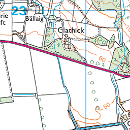 Vincent's Trail, Comrie Croft - Route Map