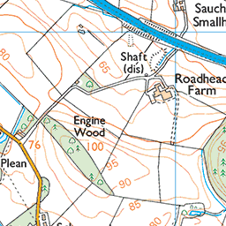 Plean Country Park, Plean - Route Map