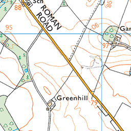 Plean Country Park, Plean - Route Map