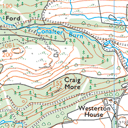 Vincent's Trail, Comrie Croft - Route Map