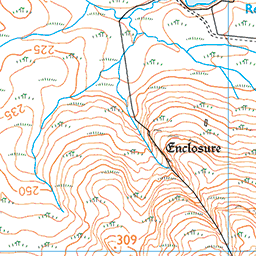 Dumyat by the hill path - Route Map