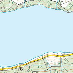 Queen's View - Allean Forest trail - Route Map