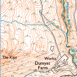 Dumyat and Blairlogie circuit - Route Map