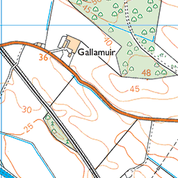 Plean Country Park, Plean - Route Map