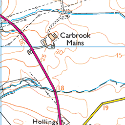 Plean Country Park, Plean - Route Map