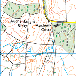 River Nith circuit, Carronbridge - Route Map