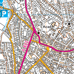The Knock of Crieff, Crieff - Route Map
