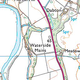 River Nith circuit, Carronbridge - Route Map