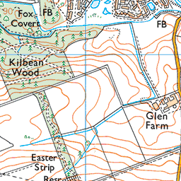 Callendar Park and House, Falkirk - Route Map