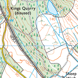 River Nith circuit, Carronbridge - Route Map