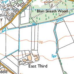 Provost's and Oak Walk, Auchterarder - Route Map