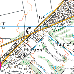 Provost's and Oak Walk, Auchterarder - Route Map