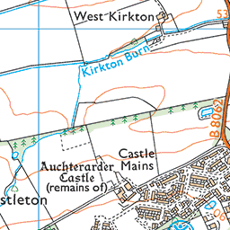 Provost's and Oak Walk, Auchterarder - Route Map