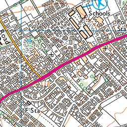Provost's and Oak Walk, Auchterarder - Route Map