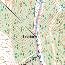 Criffel by the Ardwall path - Route Map