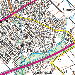 Provost's and Oak Walk, Auchterarder - Route Map