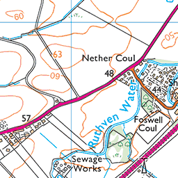 Provost's and Oak Walk, Auchterarder - Route Map