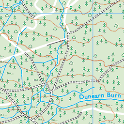 Dunearn Burn & the Findhorn, Darnaway Forest - Route Map