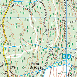 Dunearn Burn & the Findhorn, Darnaway Forest - Route Map
