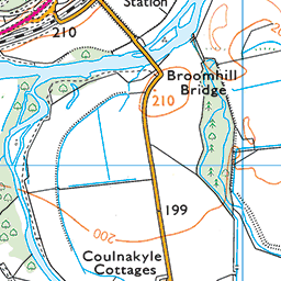 Castle Roy circuit, Nethy Bridge - Route Map