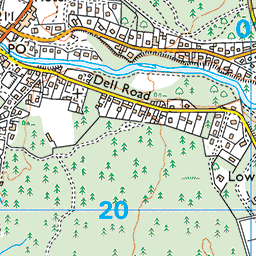Castle Roy circuit, Nethy Bridge - Route Map
