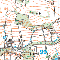 Rumbling Bridge Gorge and Crook of Devon - Route Map