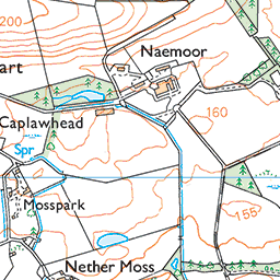 Rumbling Bridge Gorge and Crook of Devon - Route Map