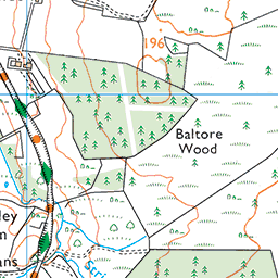 Randolph's Leap from Logie Steading - Route Map