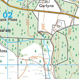 Castle Roy circuit, Nethy Bridge - Route Map