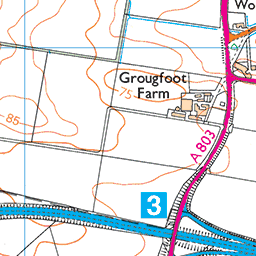 Linlithgow Palace and Loch, Linlithgow - Route Map