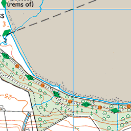 Blackness Castle, from near Bo'ness - Route Map