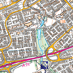 Calderwood, near Livingston - Route Map