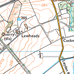 Calderwood, near Livingston - Route Map