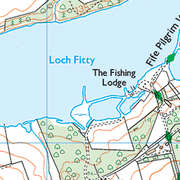 The Hill of Beath, near Cowdenbeath - Route Map