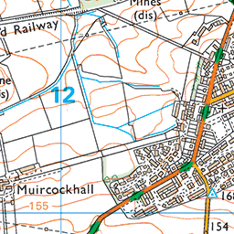 The Hill of Beath, near Cowdenbeath - Route Map