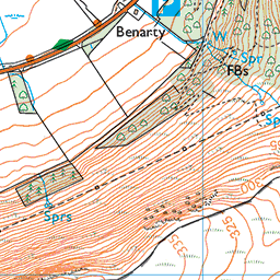 Benarty Hill, near Ballingry - Route Map