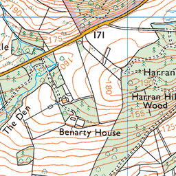 Benarty Hill, near Ballingry - Route Map
