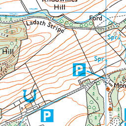 Benarty Hill, near Ballingry - Route Map