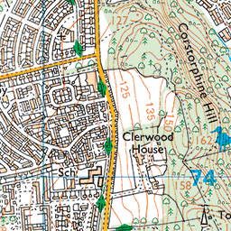 Corstorphine Hill - Route Map