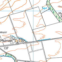 Den of Alyth, Alyth - Route Map
