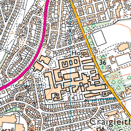 Corstorphine Hill - Route Map