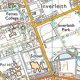 Calton Hill, Edinburgh - Route Map