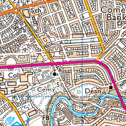 Calton Hill, Edinburgh - Route Map