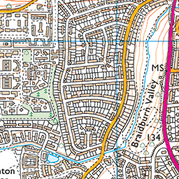 Craiglockhart Hills - Route Map