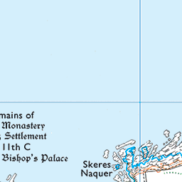 The Brough of Birsay and Earl's Palace, Mainland - Route Map
