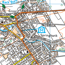 Den of Alyth, Alyth - Route Map