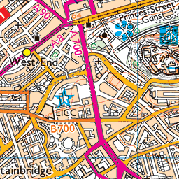 Old Town, Edinburgh - Route Map