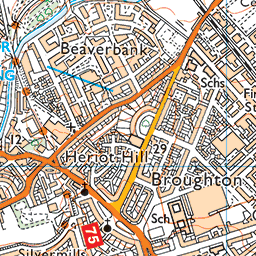 Calton Hill, Edinburgh - Route Map
