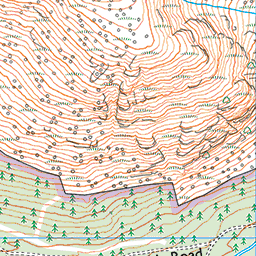 Corrie Fee, Glen Clova - Route Map