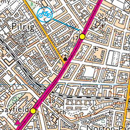 Calton Hill, Edinburgh - Route Map